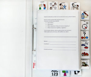 Aikuisten kansio piirroskuvilla, sisältösivut - Papunet