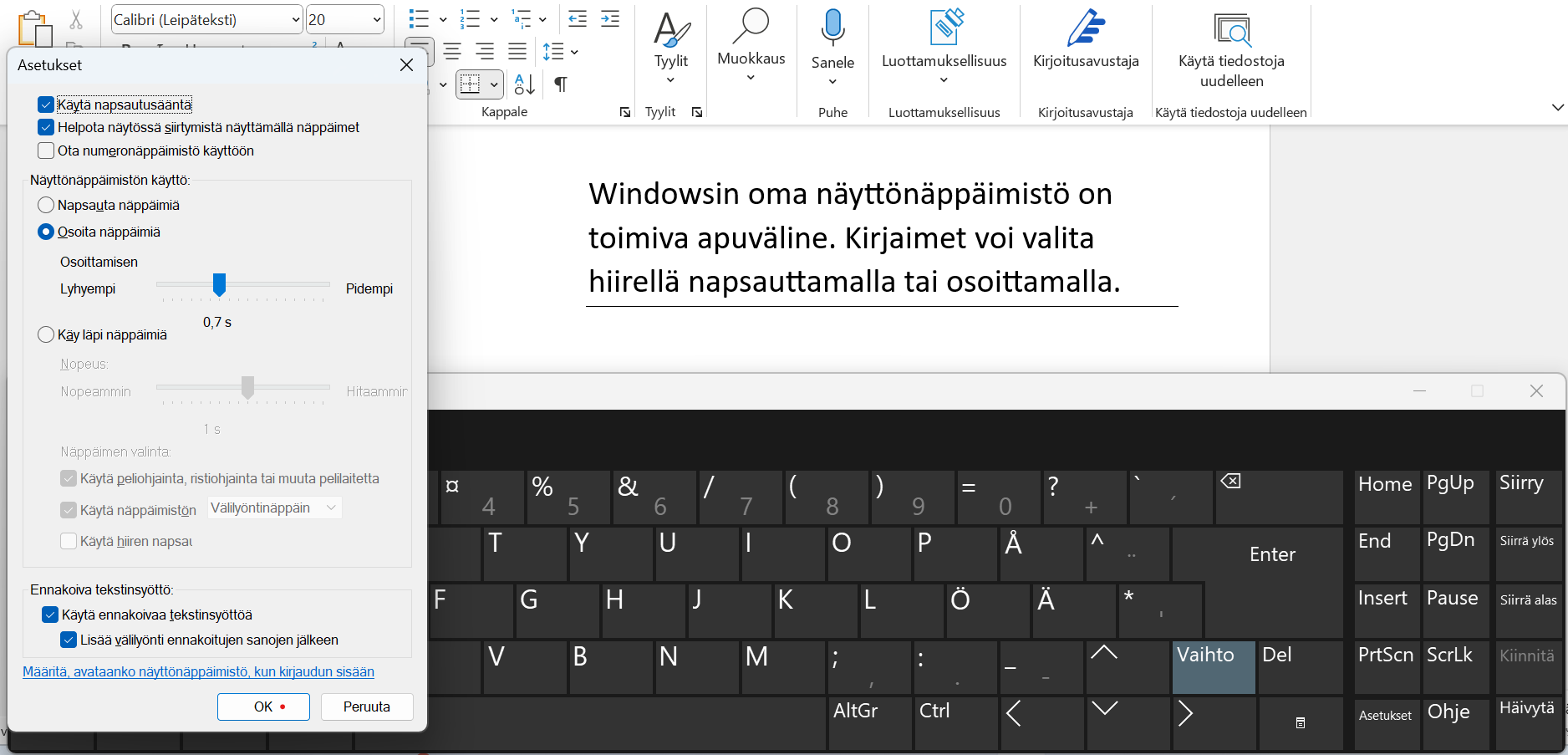Apuvälineiden helppokäyttöisyys ja ohjaintavat - Papunet