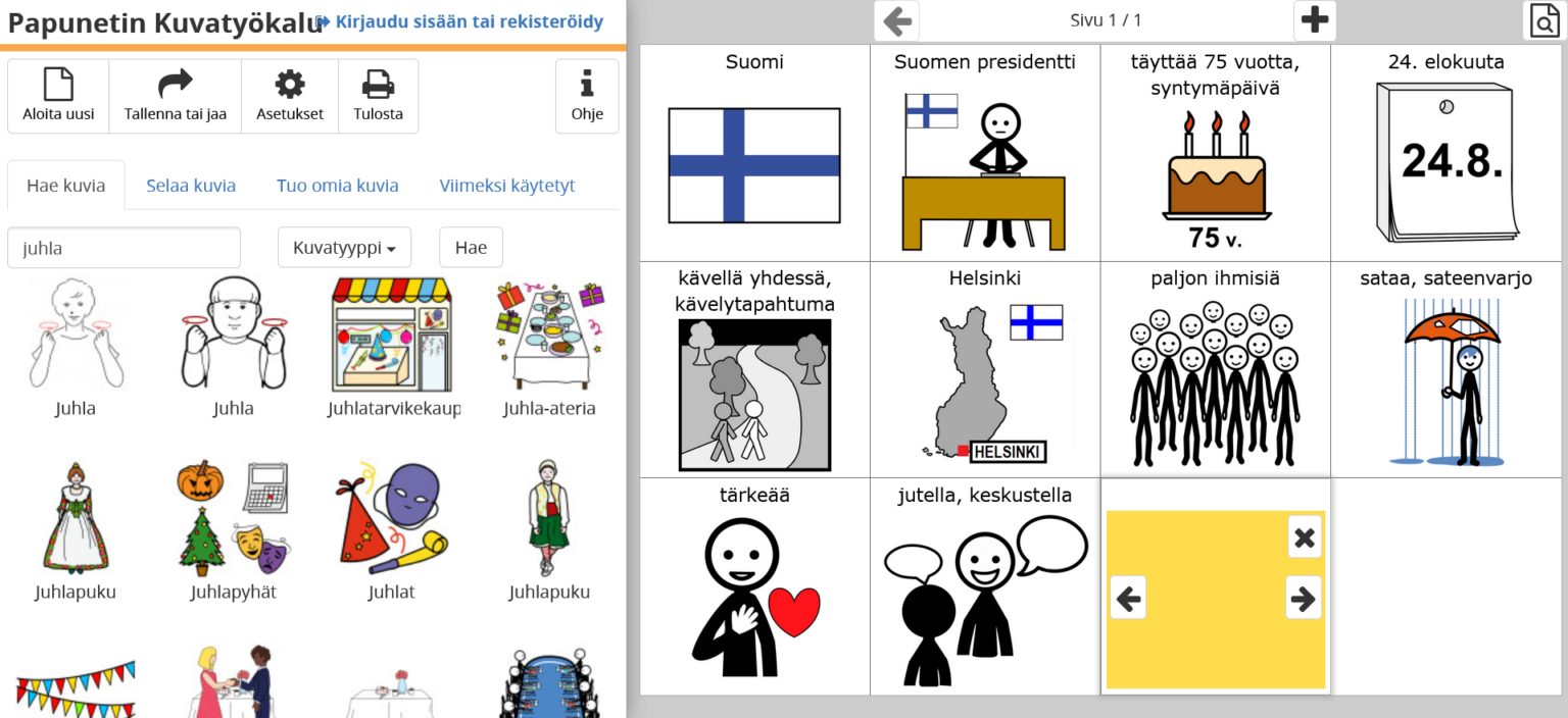Uutisia kuvien tuella - Papunet